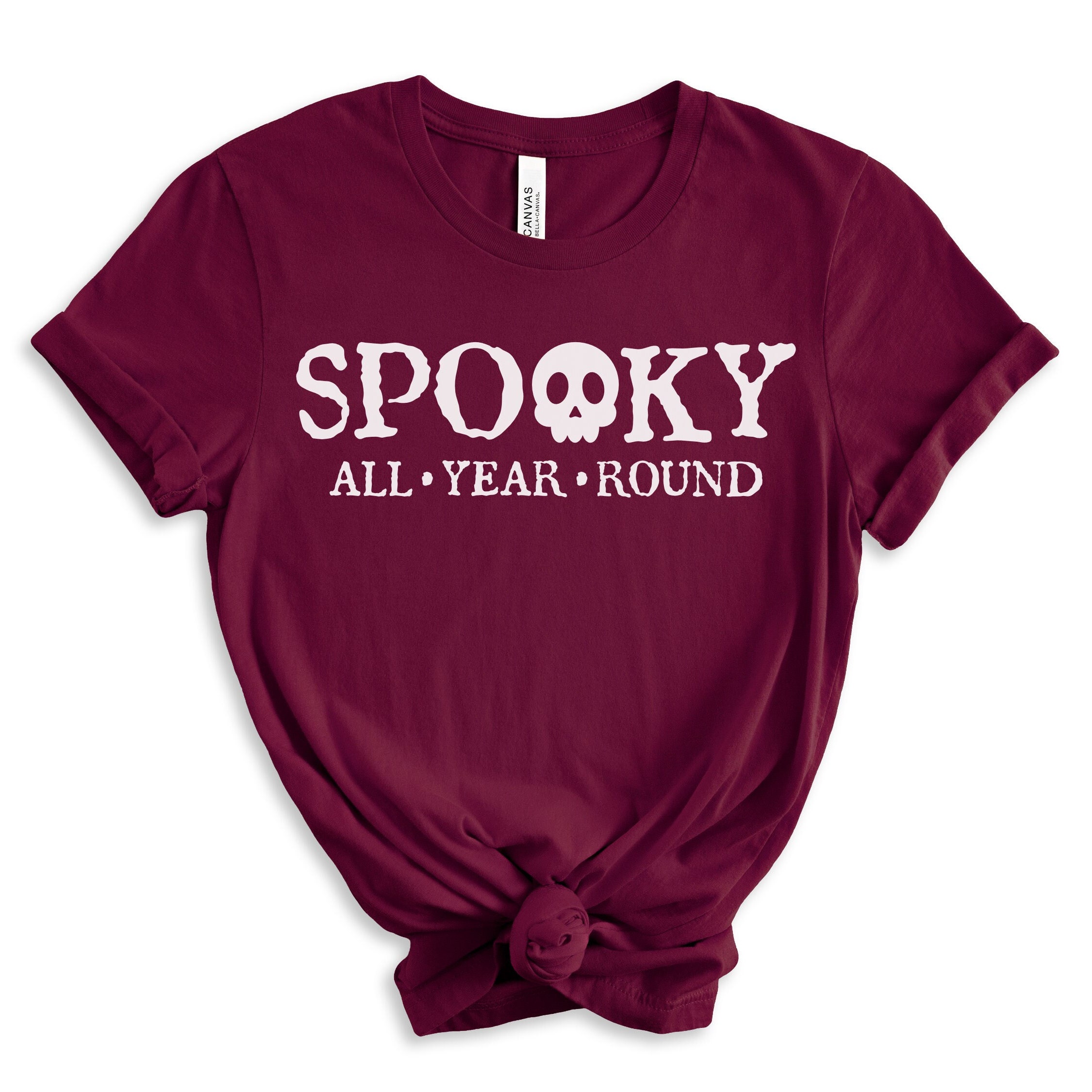 Spooky All Year Round SVG PNG, Halloween Svg, Goth SVG, Spooky Vibes ...