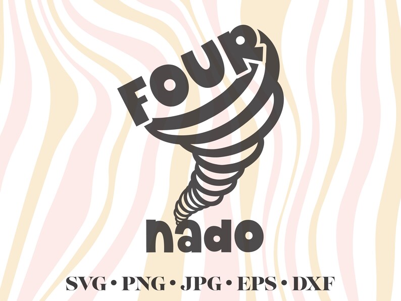 Fournado Svg, Four Years Old Svg. Fouth Birthday Shirt, 4th Bday ...