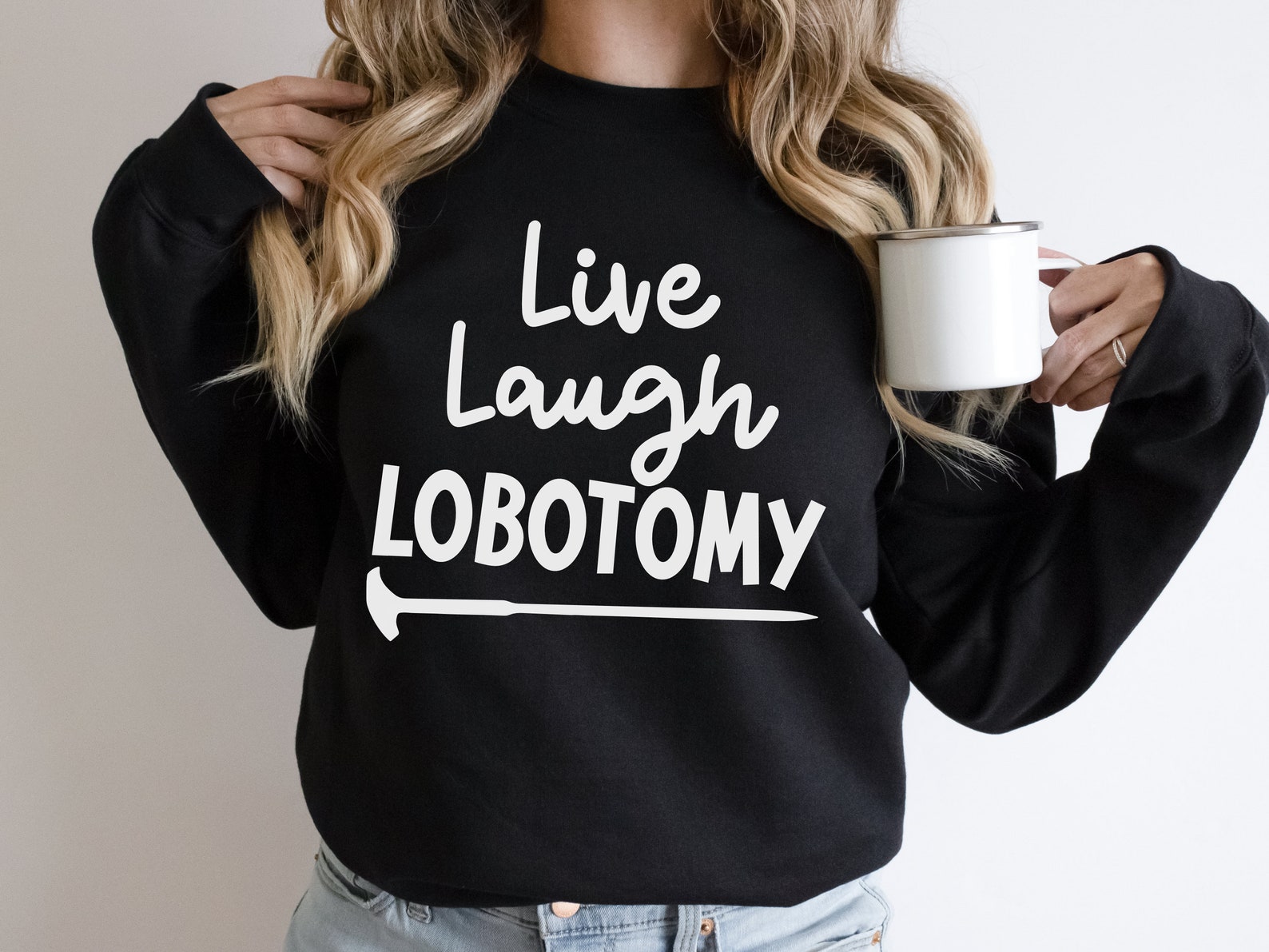 Live Laugh Lobotomy Svg Png Morbid Humor Svg Funny Cricut - Etsy