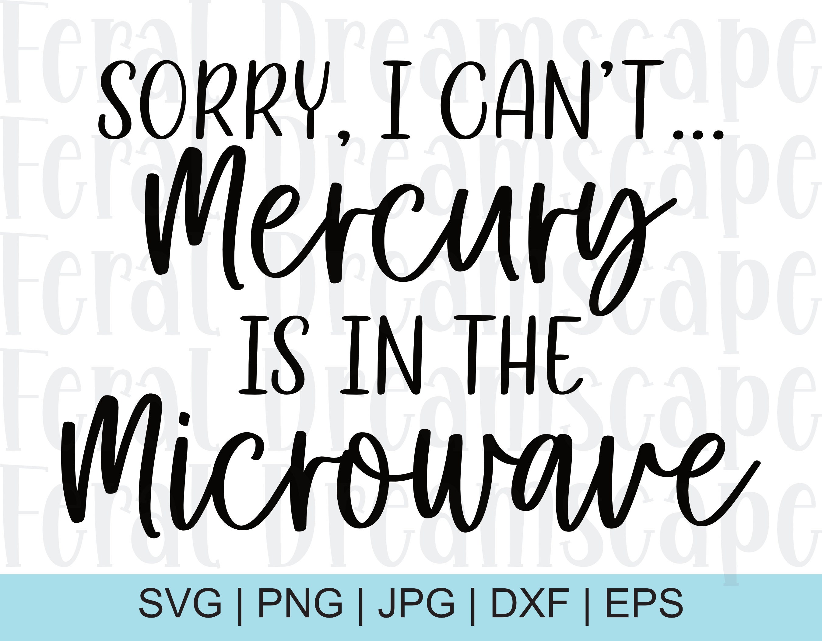 Mercury in Retrograde SVG, SVG File for Shirts, Mercury Retrograde ...