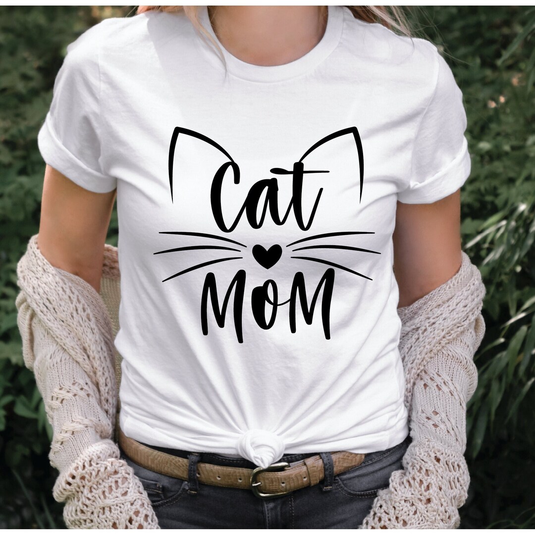Cat Mom SVG PNG Cat Mama SVG Love Cats Svg Cat Lover Svg - Etsy