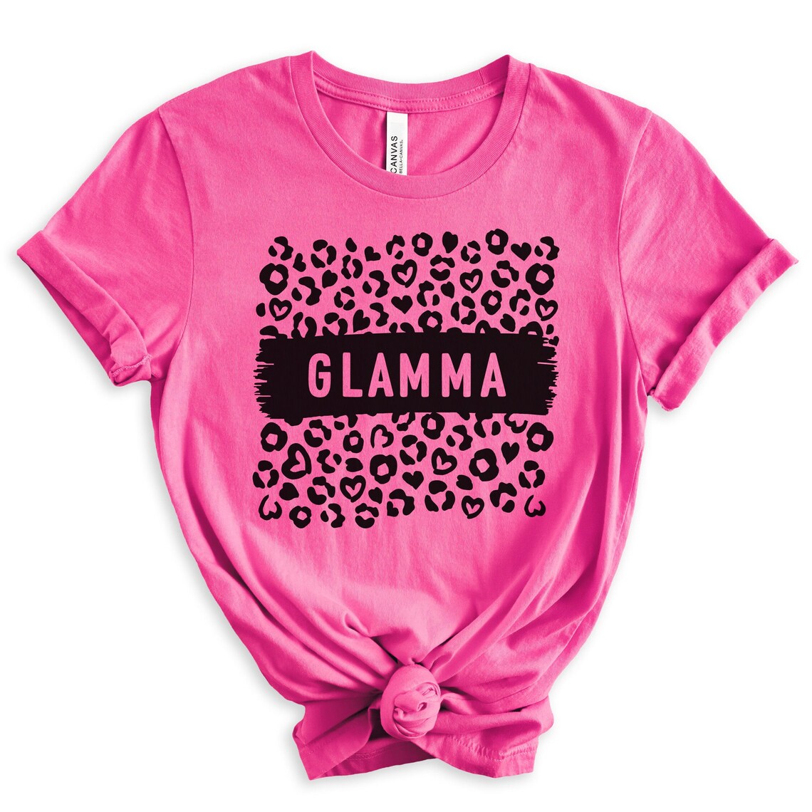 Glamma SVG PNG, Cute Grandma Cricut Cut File, Glam Ma Leopard Svg, My ...