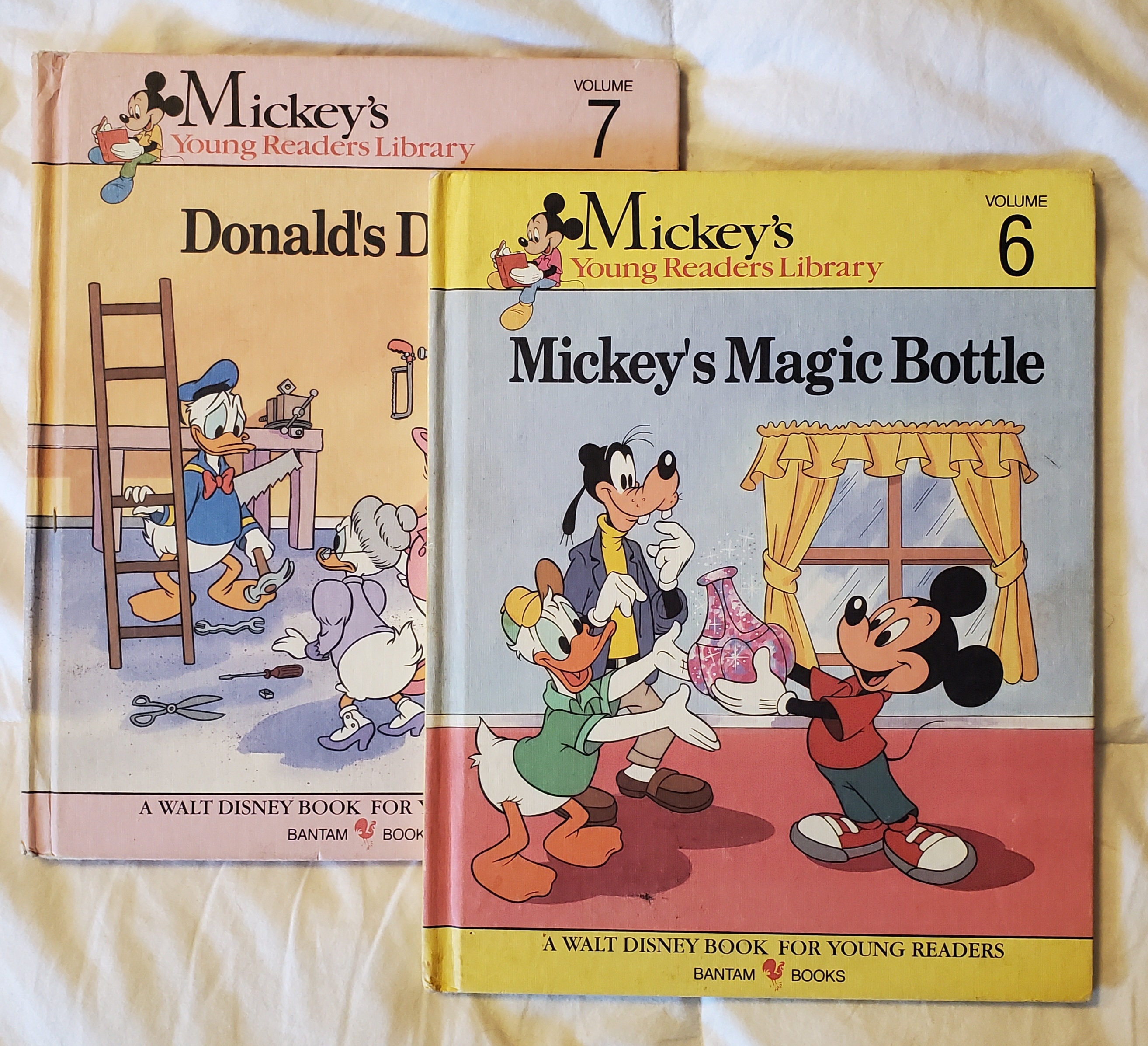 Mickey's Young Readers Library Volume 6 & 7 Books - Etsy