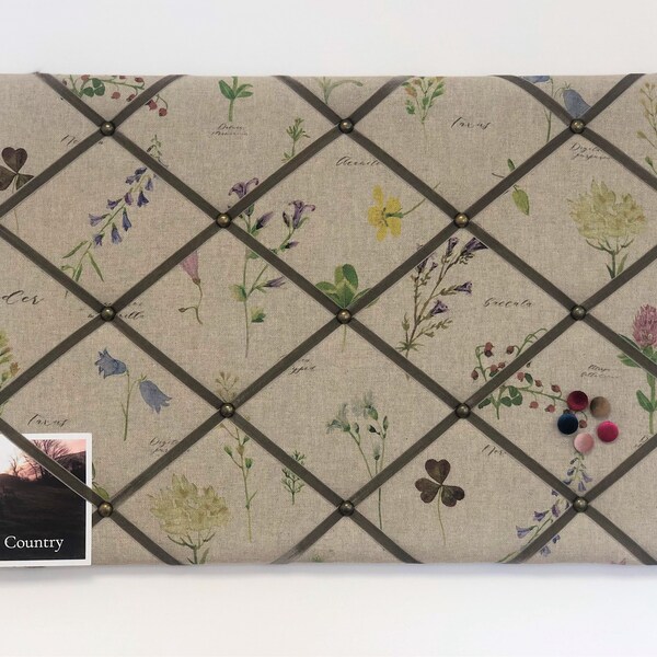 Fabric Memo Board - Etsy