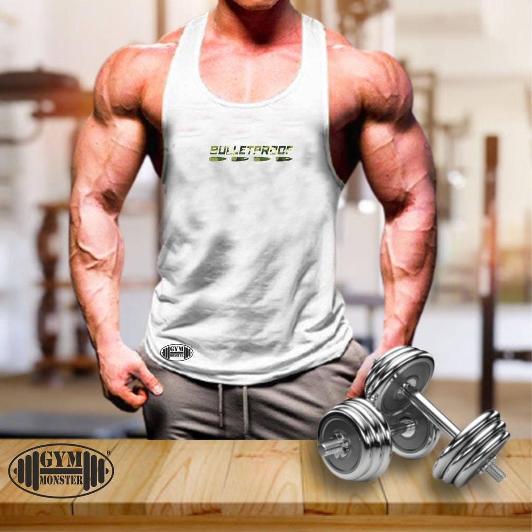 Bulletproof Vest Gym Clothing Bodybuilding Training Workout Exercise ...