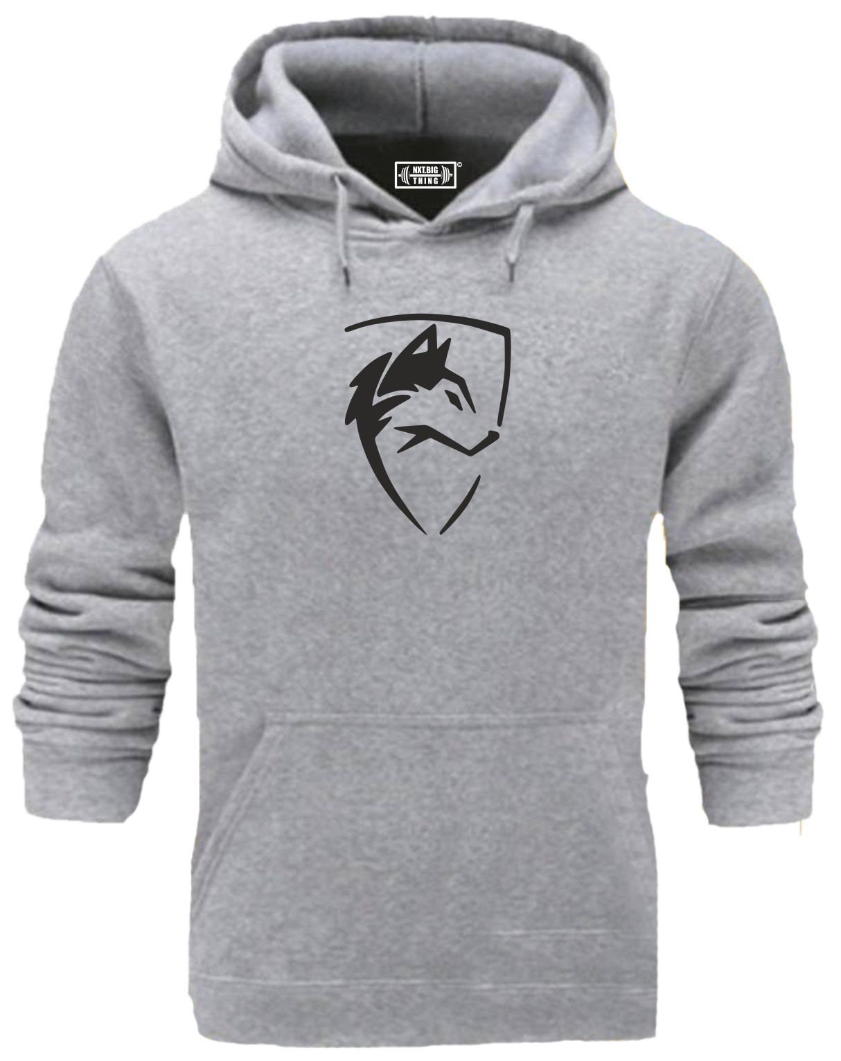 Wolf Hoodie Gym Clothing Bodybuilding Weight Training Workout Exercise ...