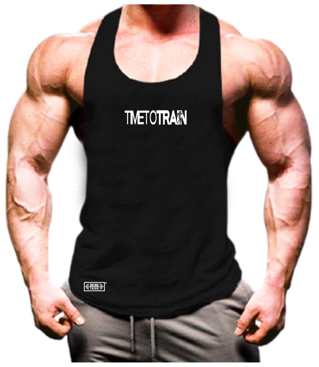 Time to Train Vest Gym Clothing Muscles Bodybuilding Training Workout ...