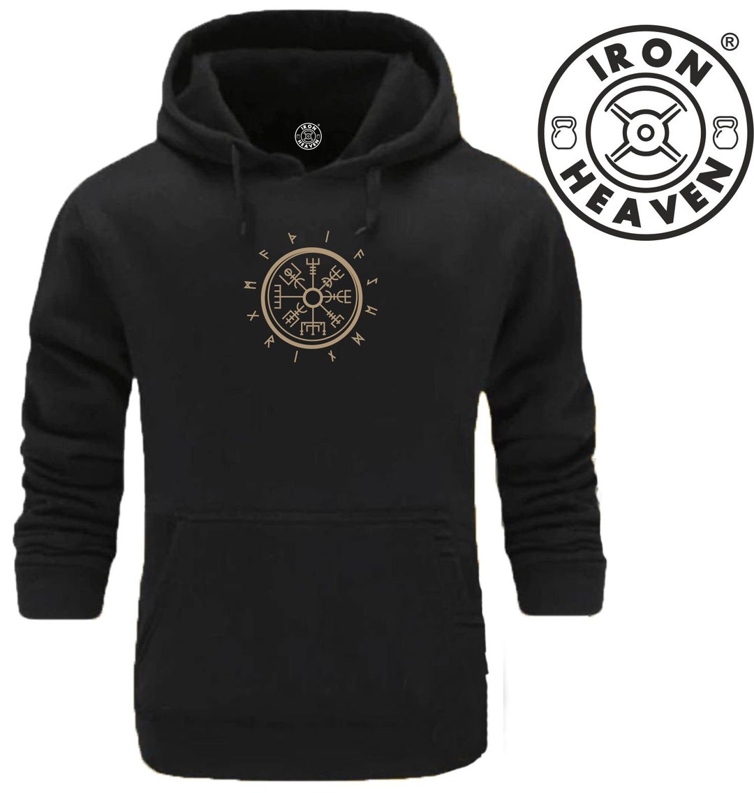 Runic Compass Hoodie Gym Clothing Bodybuilding Training Workout ...