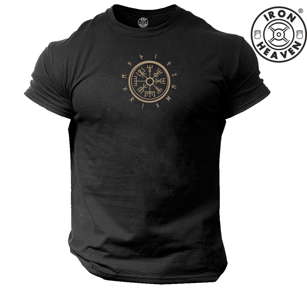 Runic Compass T Shirt Gym Clothing Bodybuilding Training Workout ...