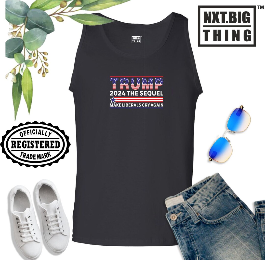 Trump 2024 Vest American Flag US Elections the Sequel Make Liberals Cry ...