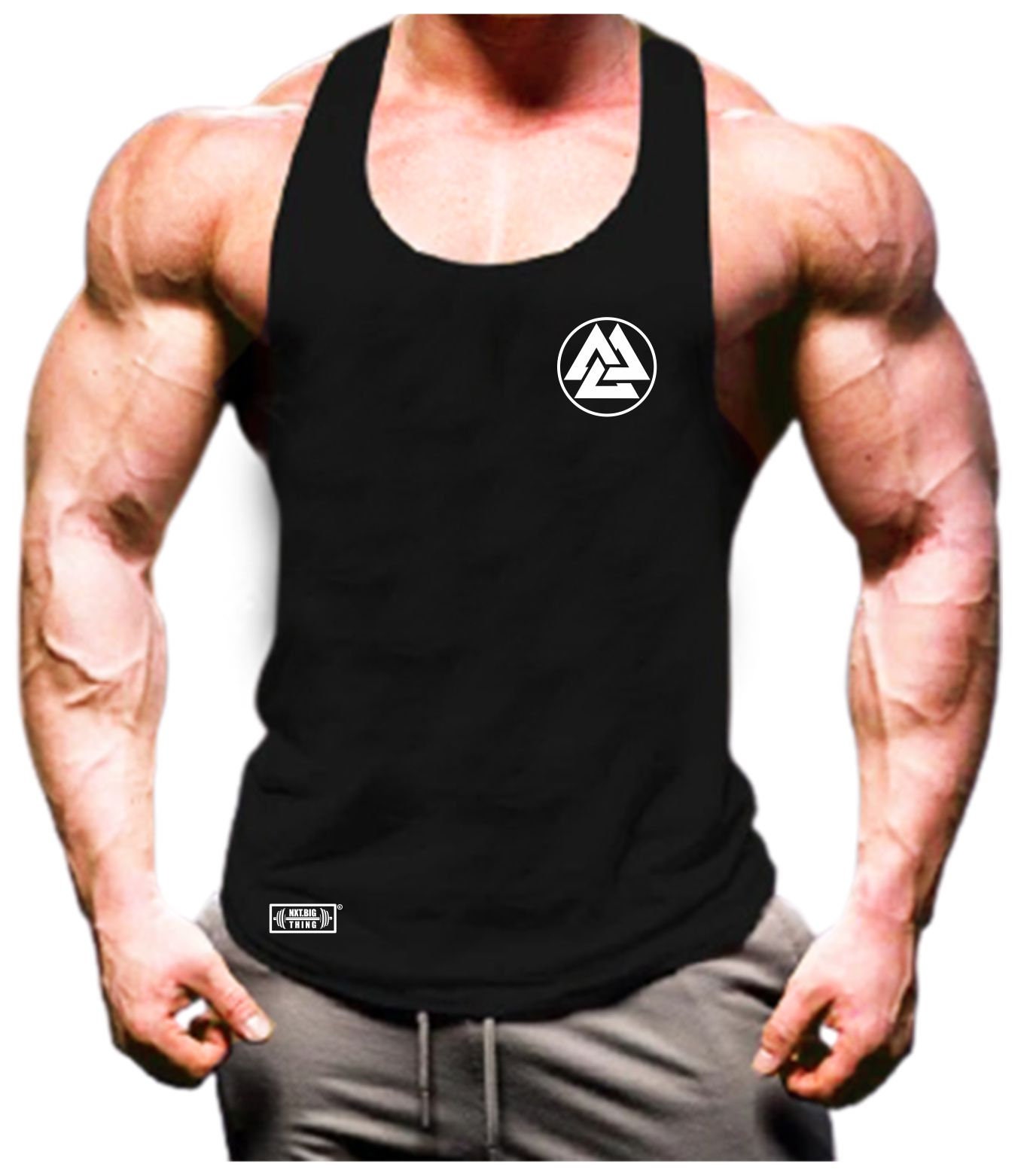 Valknut Vest Pocket Gym Clothing Bodybuilding Training Workout Exercise ...