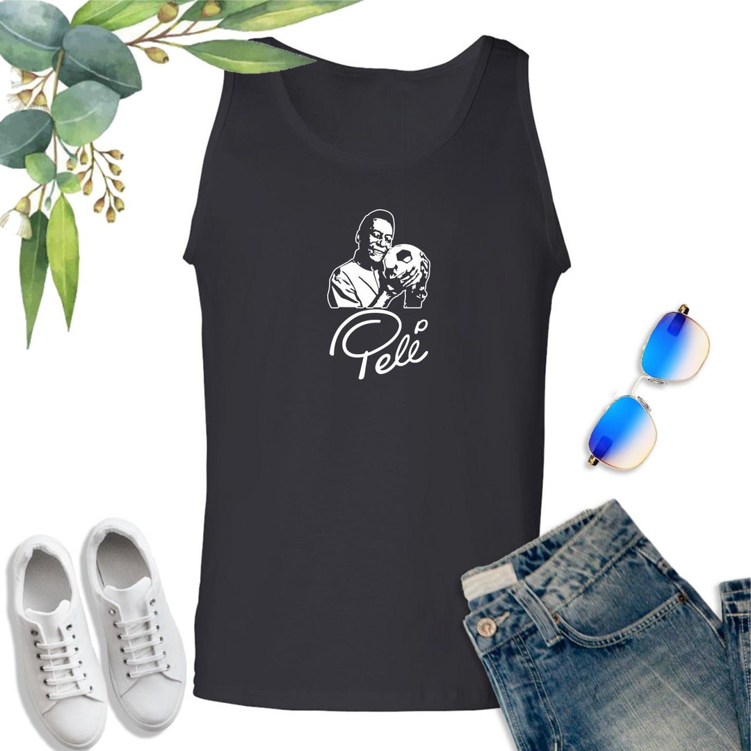 Pele Vest King Pele Brazil Brasil Football Legend Footy Soccer All Time ...