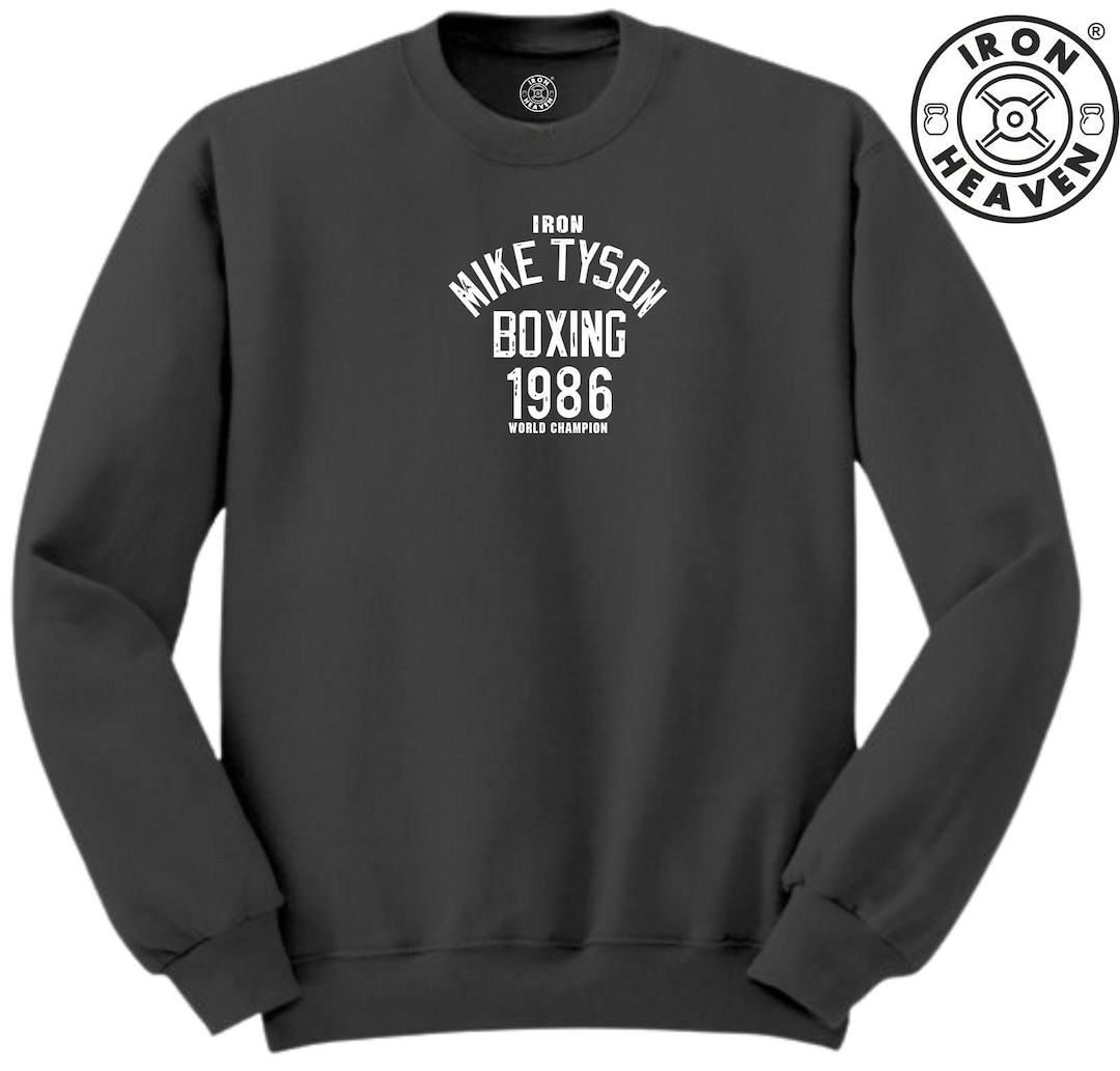 Iron Mike Tyson Sweatshirt Gym Clothing Bodybuilding Training Workout ...