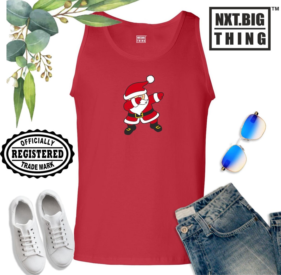 Santa Dab Vest Santa Claus Dancing Elf Santa's Helper Idiot Foolish ...