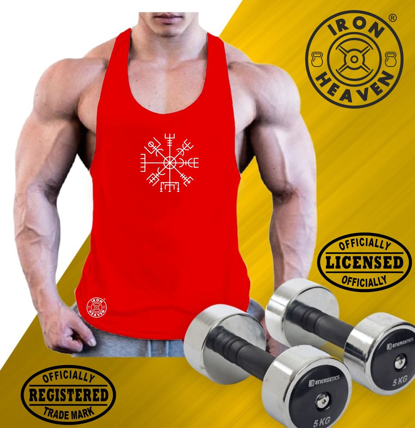 Vegvisir Vest Gym Clothing Bodybuilding Weight Training - Etsy