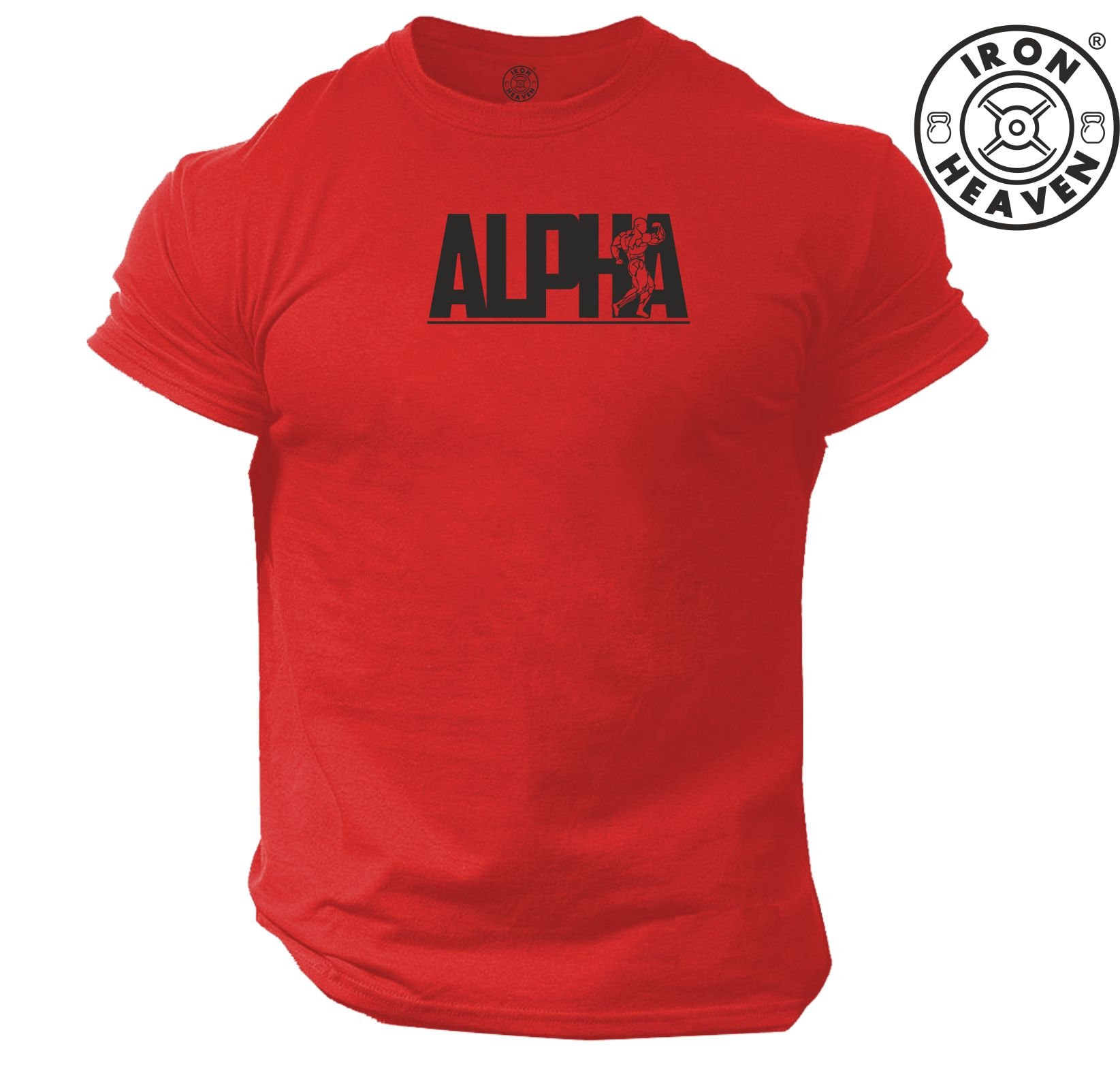 Alpha T Shirt Gym Clothing Bodybuilding Weight Training Workout ...
