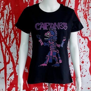 Caifanes , Rock Mexicano , Logo Azteca, Black T-shirt for Women (DTP ...