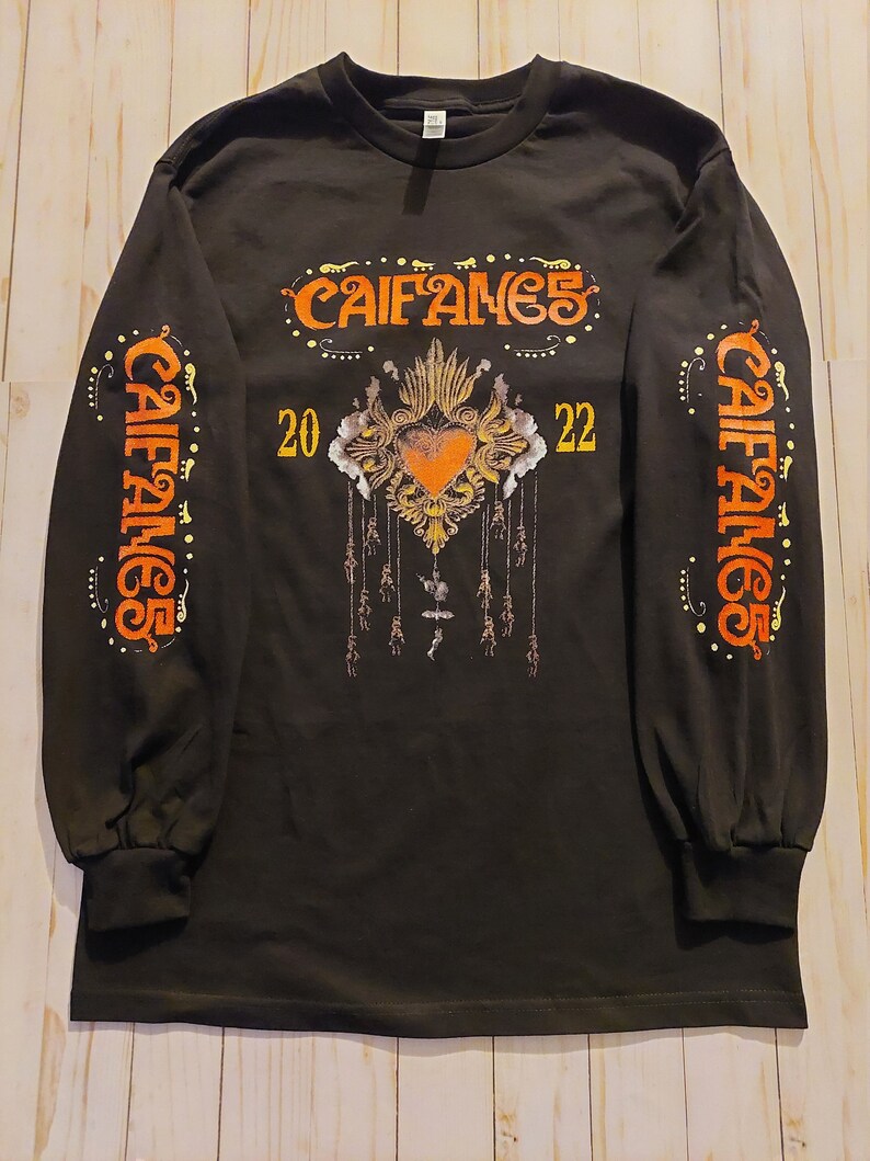 Caifanes ,rock Mexicano Band , Black Long Sleeve T-shirt ,for Men (DTP ...