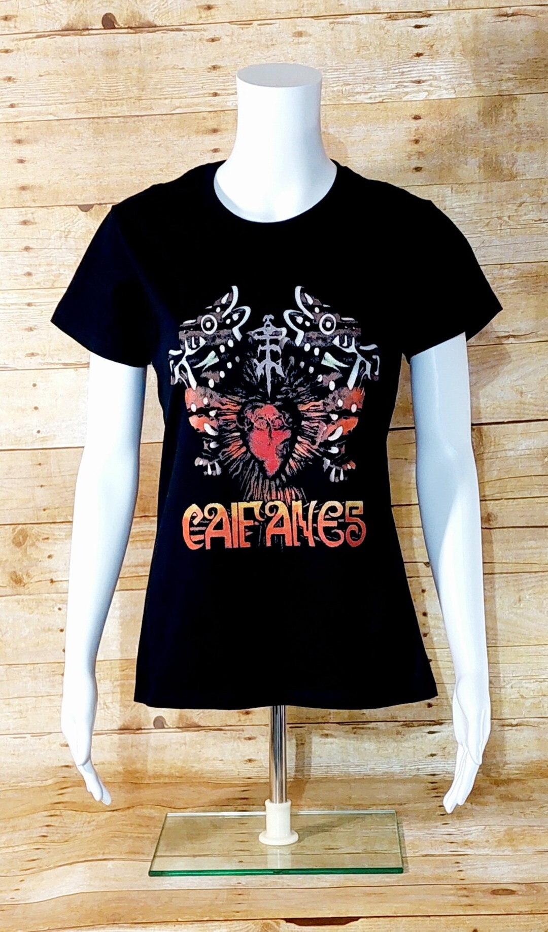 Caifanes ,rock Mexicano Band , Black T-shirt ,for Women (DTP) - Etsy