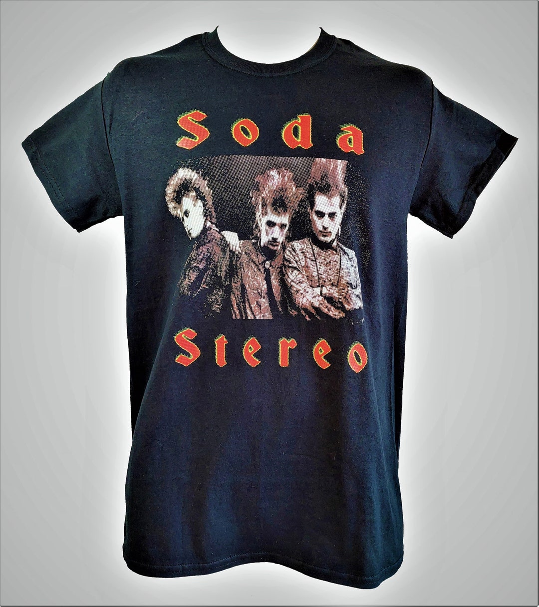 Soda Stereo Black T-shirt Musica Ligera Album Size S Toxl (DTP) - Etsy