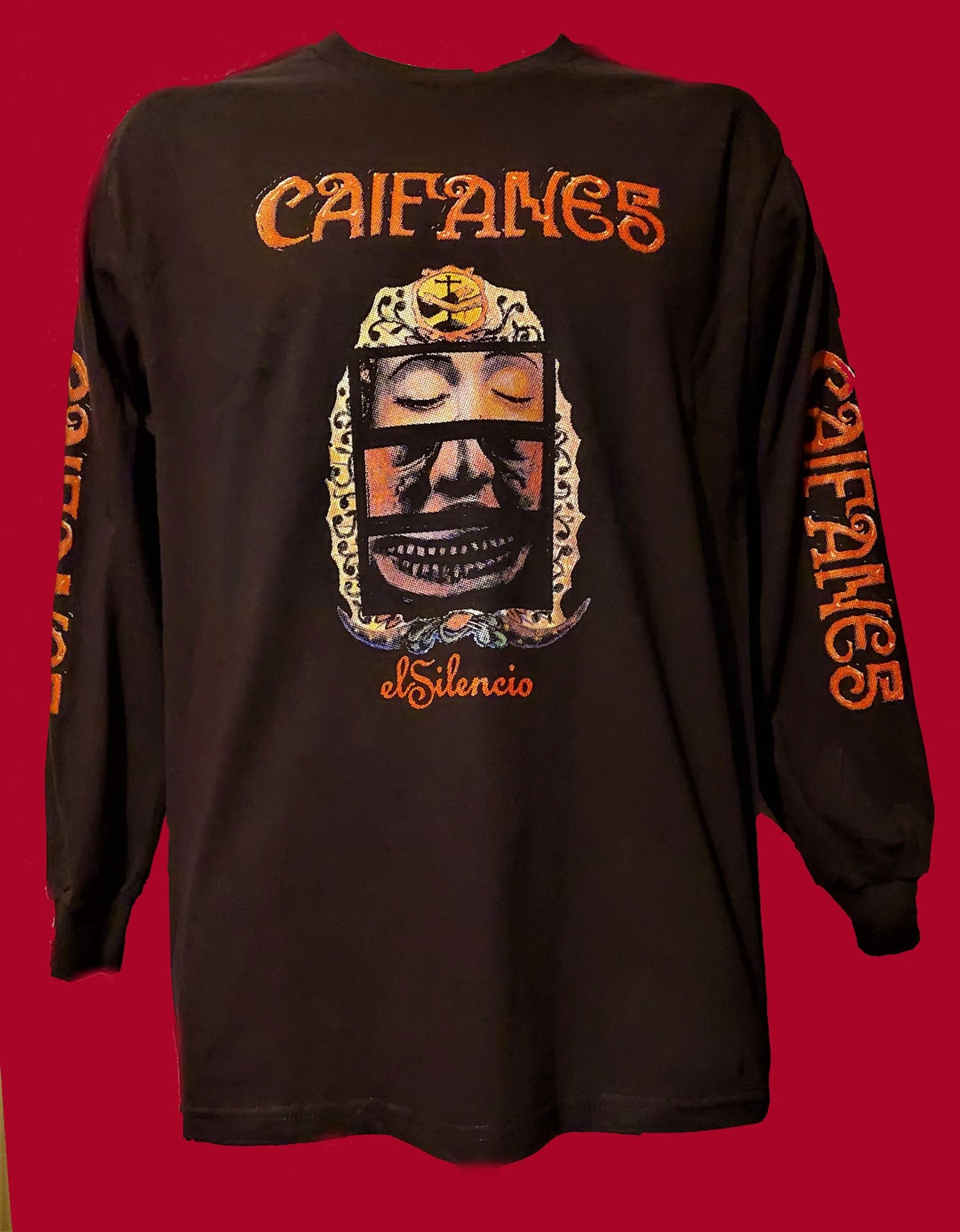 Caifanes ,rock Mexicano Band , Black Long Sleeve T-shirt ,for Men (DTP ...