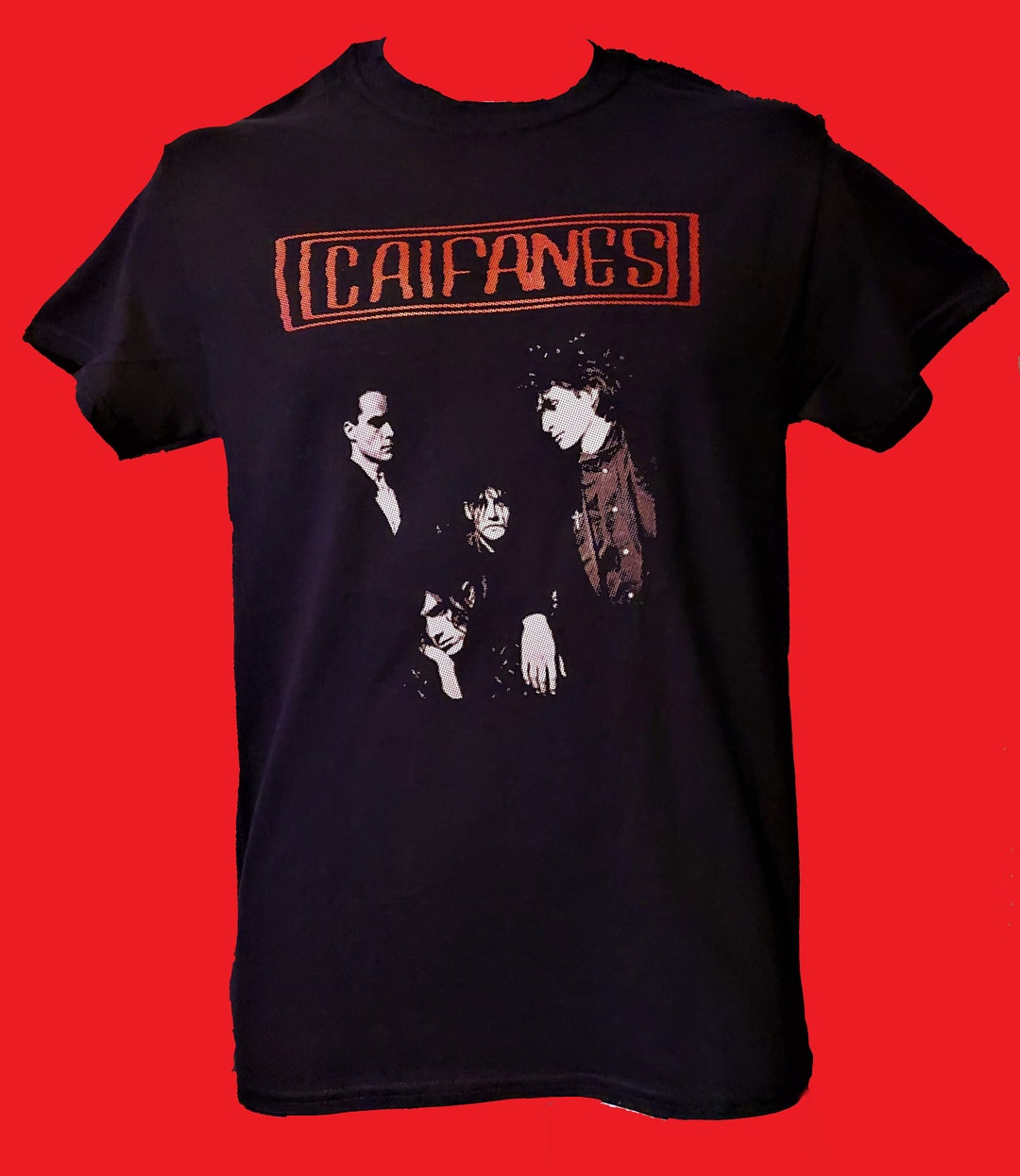 Caifanes ,rock Mexicano Band ,firts Album , Black T-shirt ,for Men (DTP ...