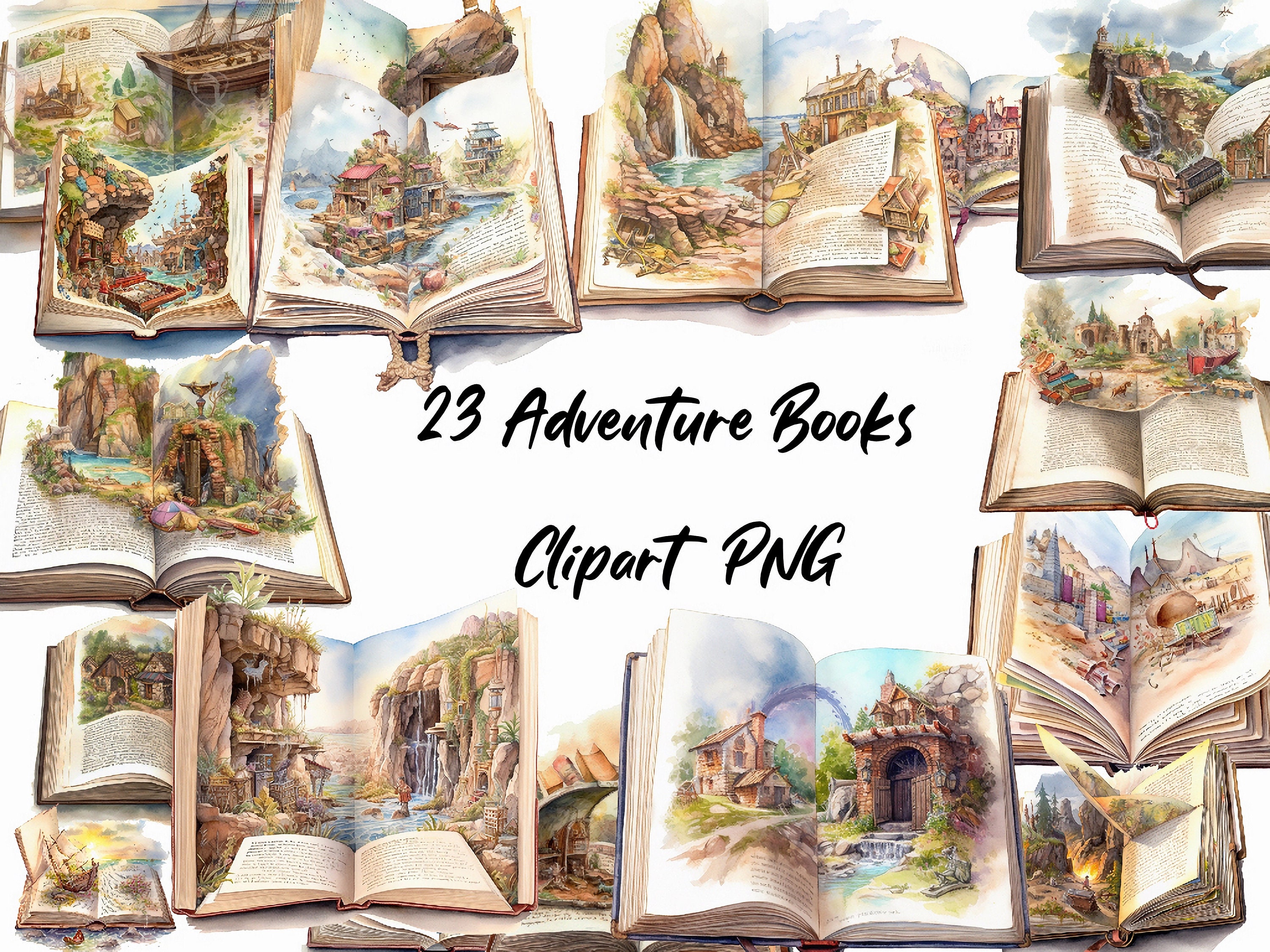 Adventure Book Clipart
