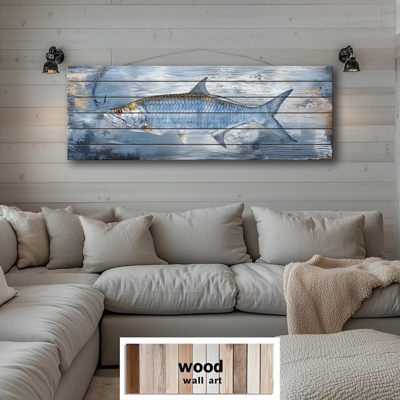 Florida Fish Wood Wall Art - Etsy UK