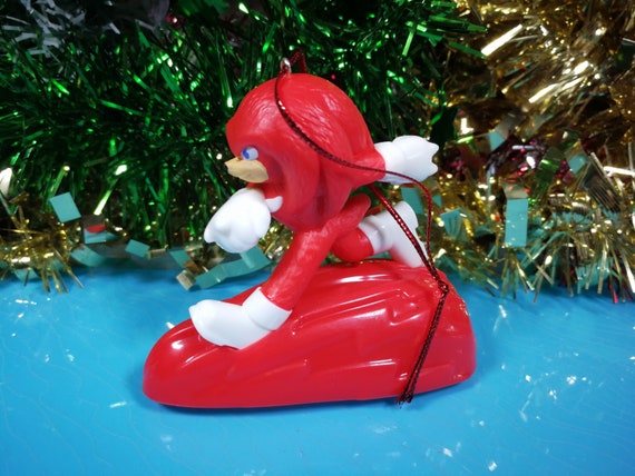 Sonic the Hedgehog Knuckles Christmas Tree Ornament Sonic 2 - Etsy