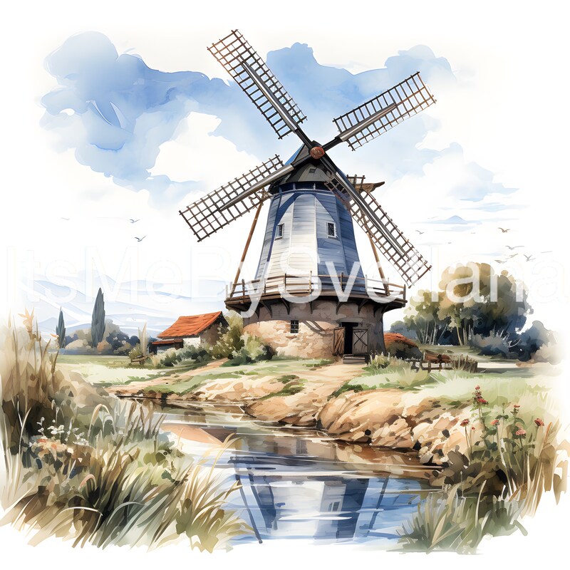 Rustic Windmill - Etsy