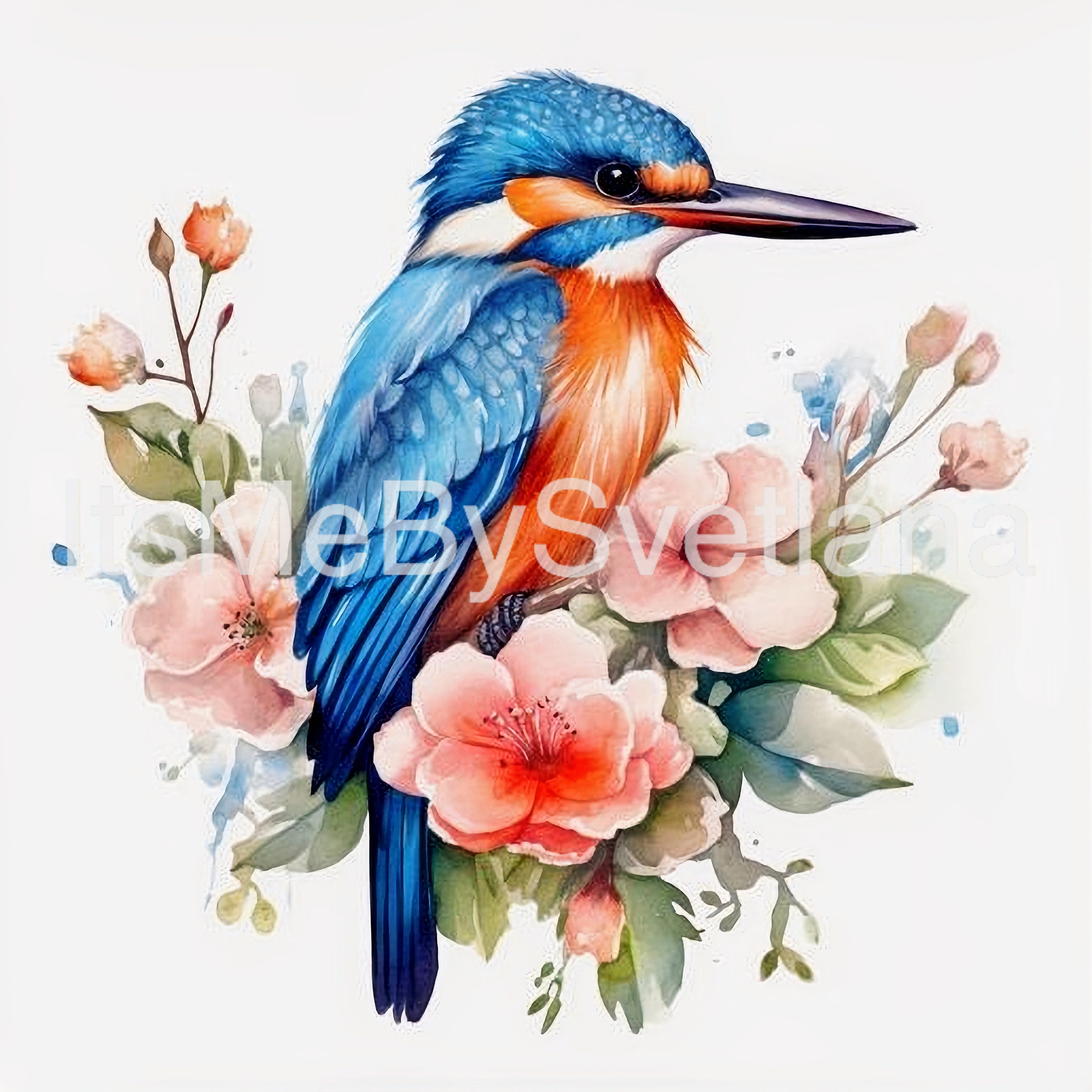 Colorful Birds Clipart Bundle 20 JPG Watercolor Files - Etsy