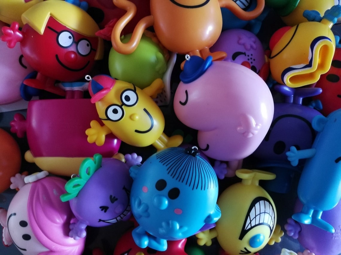 Mr Men and Little Miss Christmas Ornament Mcdonald's Toy - Etsy