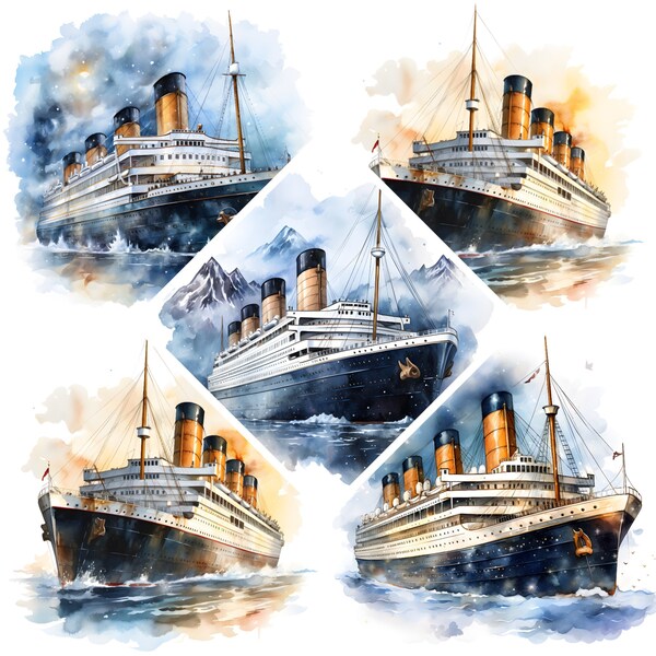 Titanic Sticker Pack - Etsy Canada
