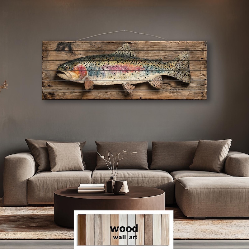 Wooden Fish Wall Decor - Etsy