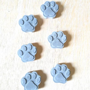Paw Print Stones - Dog/cat Decoration for Outdoor Gardens , Cement Paws ...