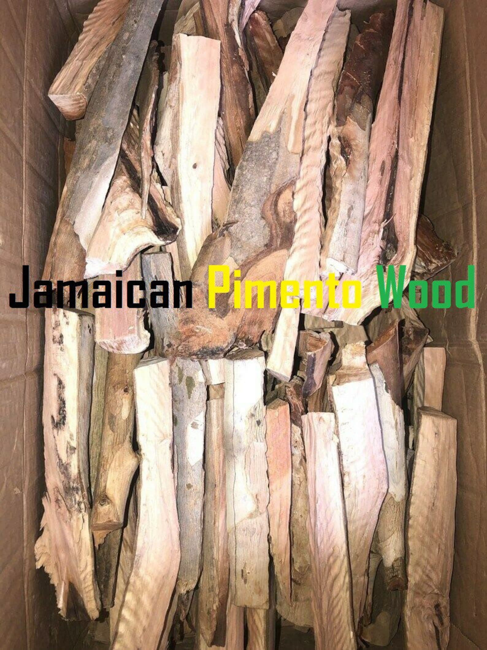 1 Lb Jamaican Pimento Wood Chunks for Jerk BBQ + Seasoning Sample - Etsy