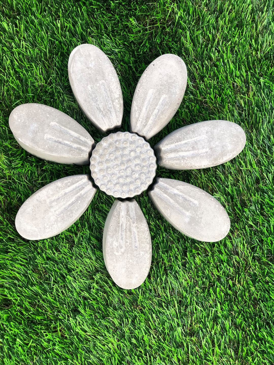 Handmade Concrete Sunflower Garden Stone Art, 10 Inch - Etsy