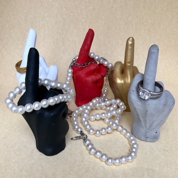 Middle Finger Statues - Etsy