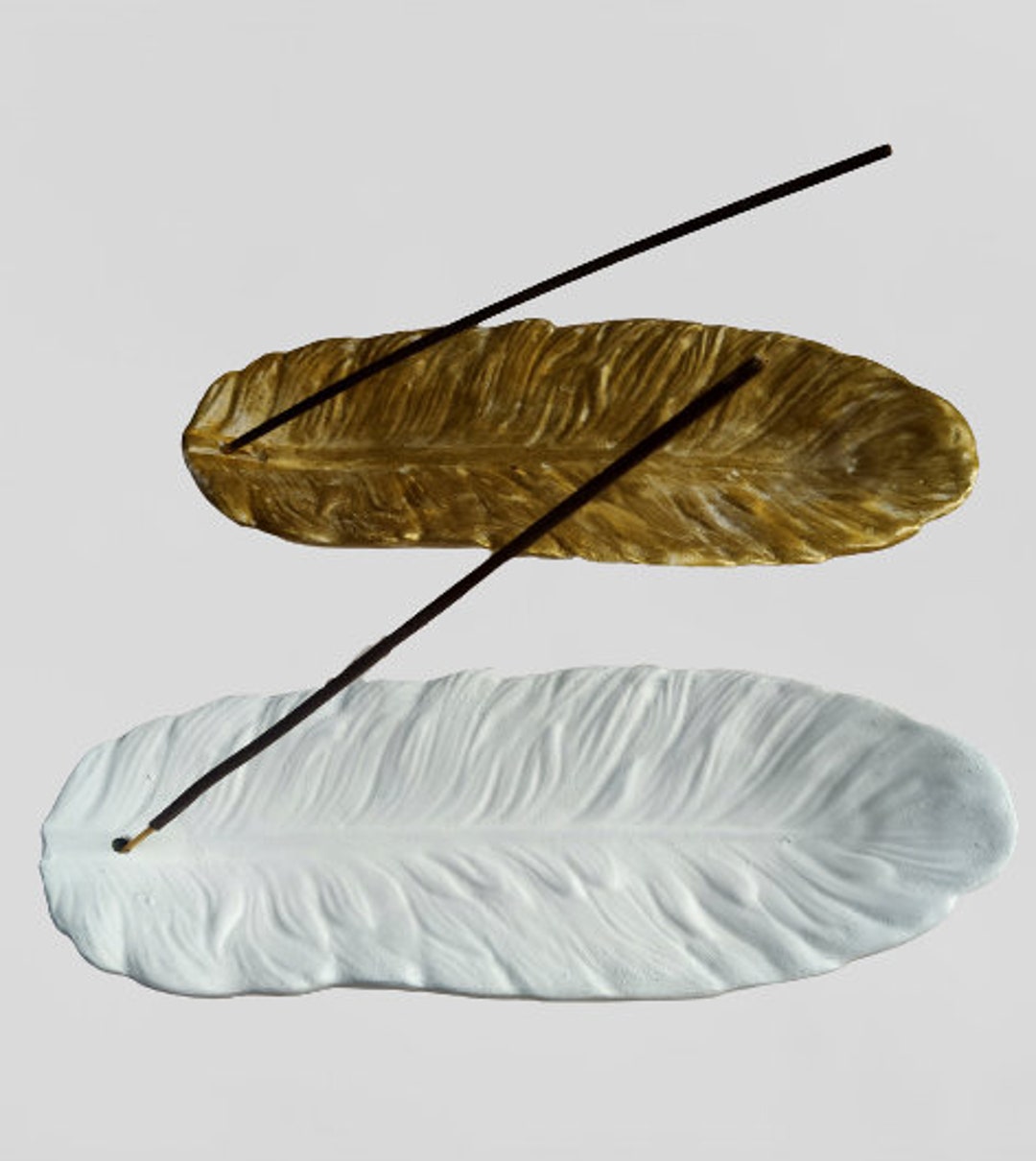 Feather Incense Holder Incense Tray Ash Catching Trays - Etsy