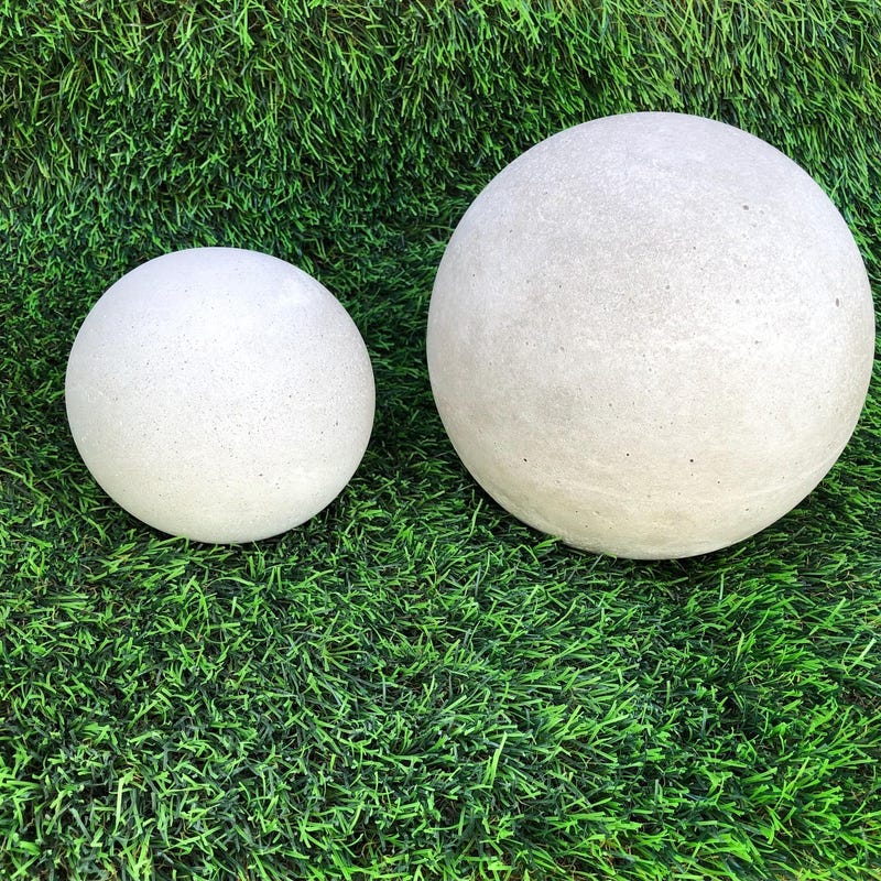 Large Stone Spheres - Etsy