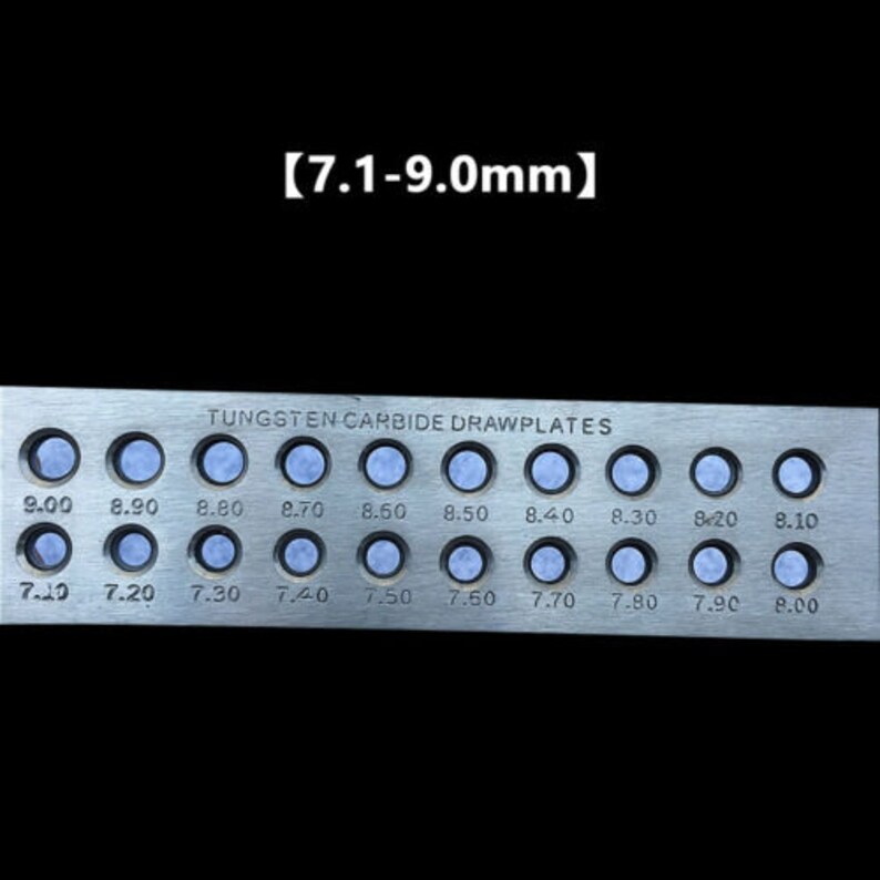 Tungsten Carbide Wire Drawplate Making Round Pull Bar Multi Size ...