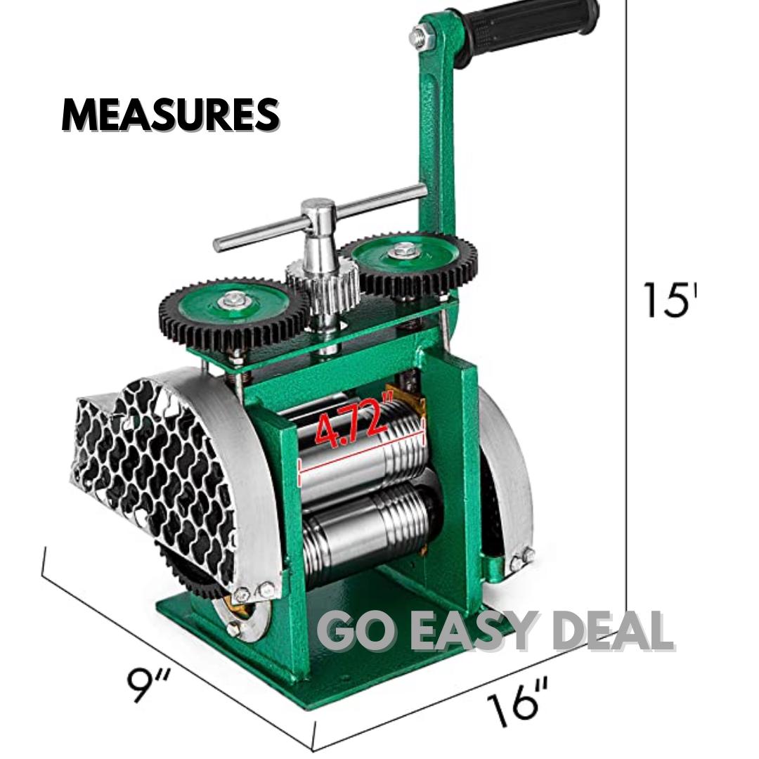 Manual Rolling Mill Machine Metal Wire Flat Press Reduce Thickness ...