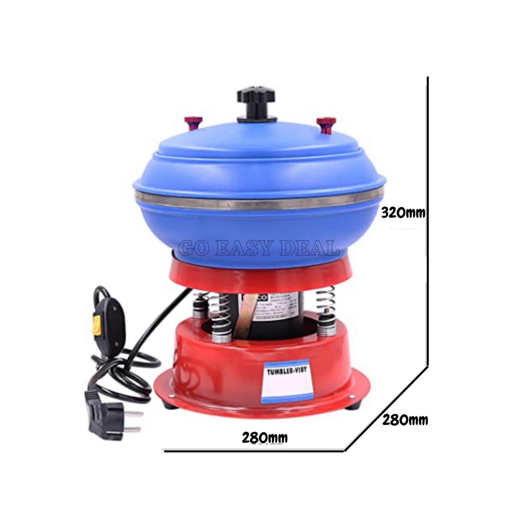 Jewelry Vibrating Tumbler Tumbling Polishing Machine Metal Polisher ...