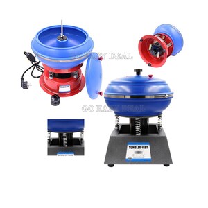 Jewelry Vibrating Tumbler Tumbling Polishing Machine Metal Polisher ...