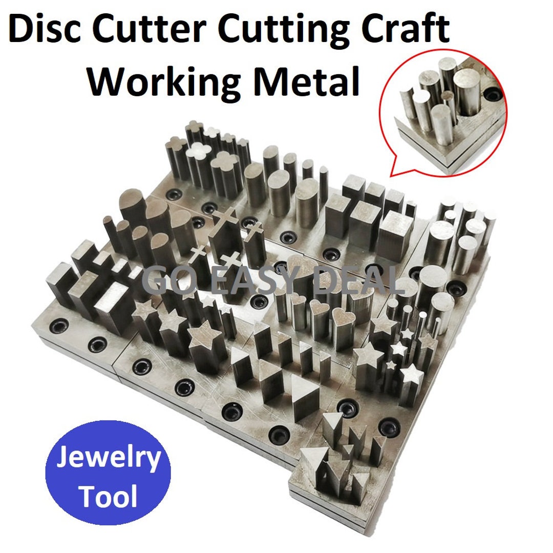 Disc Cutter Punch Cutting Craft Working Metal Jewelry Tool - Heart ...