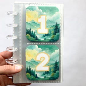 Mountains | Monthly Challenge Binder | Cash Budgeting | Money Binder ...