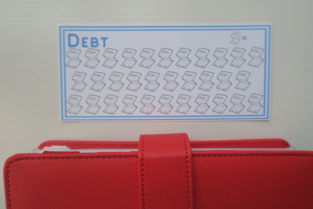 Debt Savings Challenge for A6 Cash Envelopes Printable Fits in A6 ...