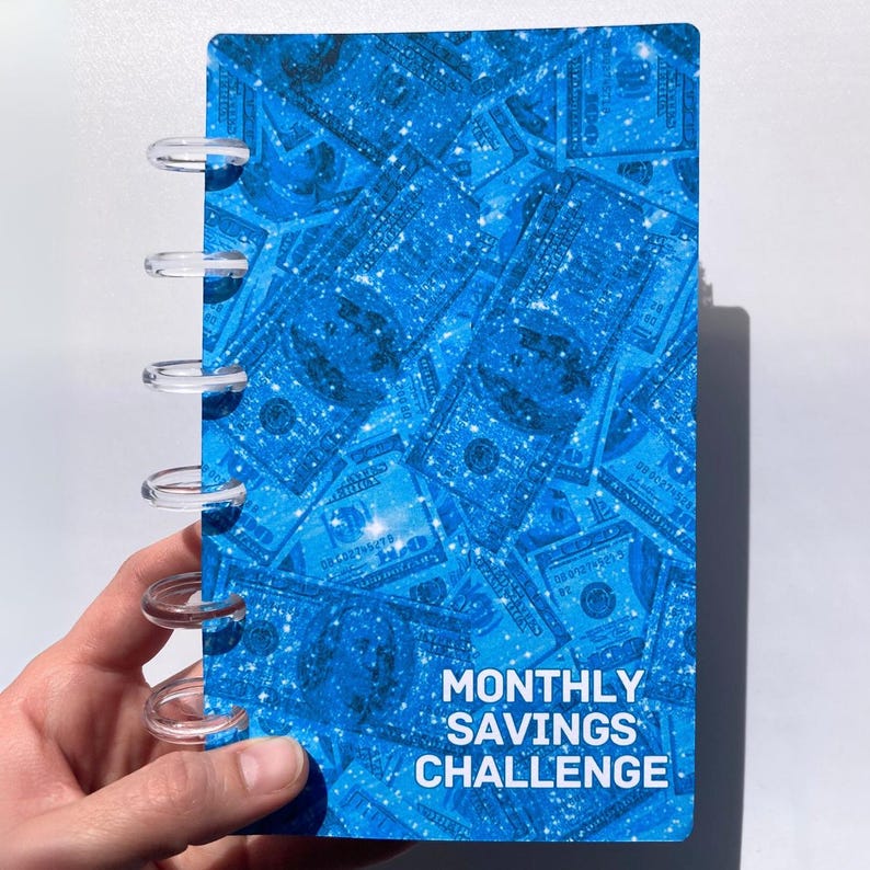 Bling Collection | Monthly Challenge Binder | Cash Budgeting | Money ...