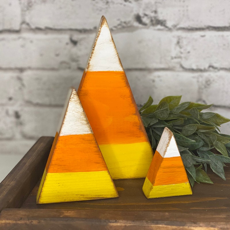 Wood Candy Corn - Etsy