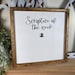 Scripture of the Week Framed Wood Sign, Memory Verse Wall Art ...